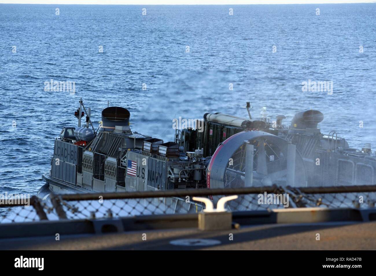 ATLANTIC OCEAN (Jan. 27, 2017) Landing Craft Air Cushion (LCAC) 60 ...
