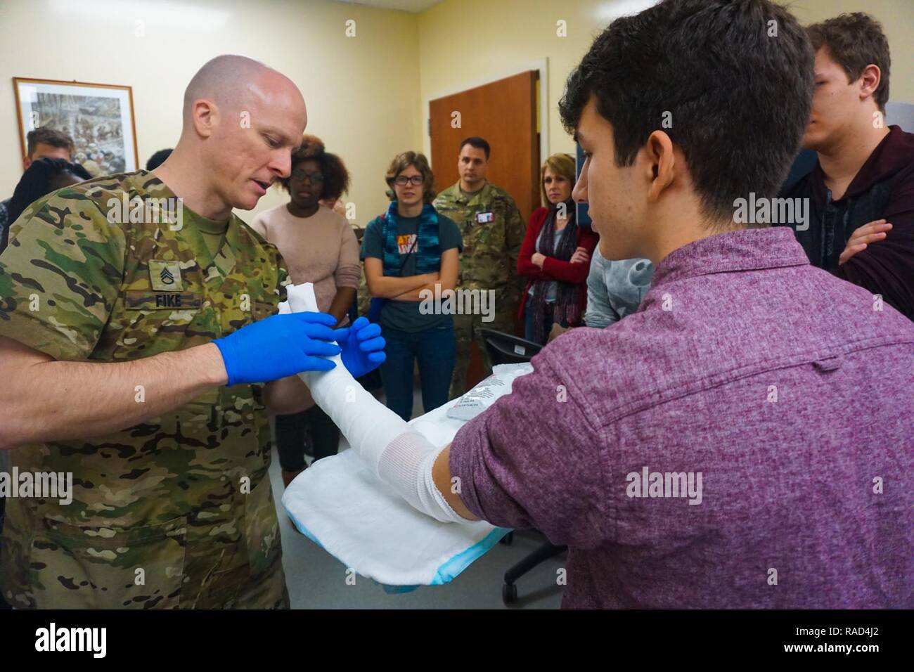 Staff Sgt. Steven Fike, Vicenza Army Health Clinic Orthopedic NCOIC ...