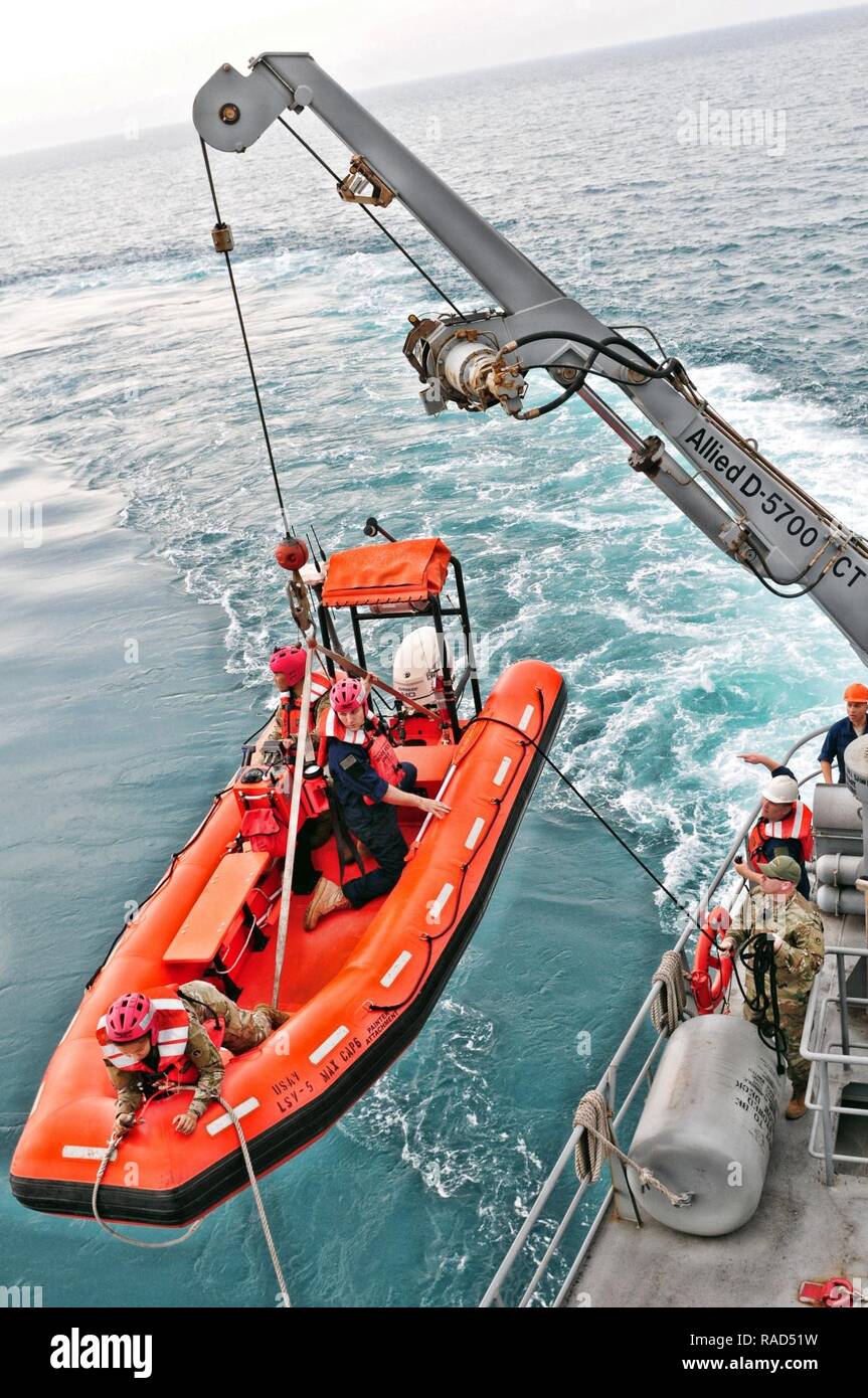 KUWAIT NAVAL BASE, Kuwait— More than 30 Army Mariners embarked on a ...