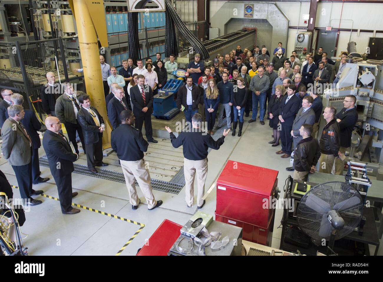 DAHLGREN (Jan. 12, 2017) Rear Adm. David Hahn, chief of naval research ...