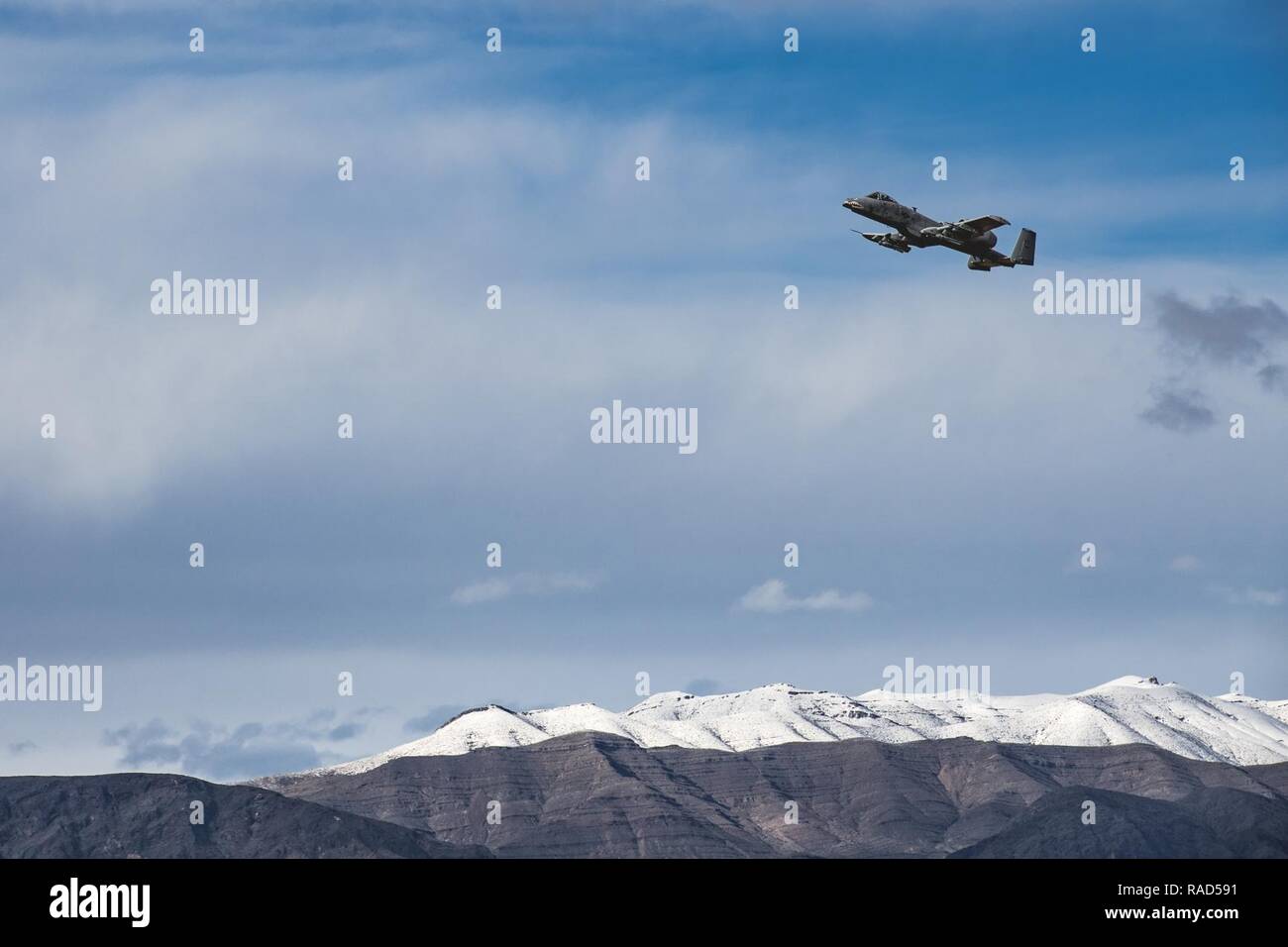 An A-10C Thunderbolt II from the 74th Fighter Squadron takes off during ...