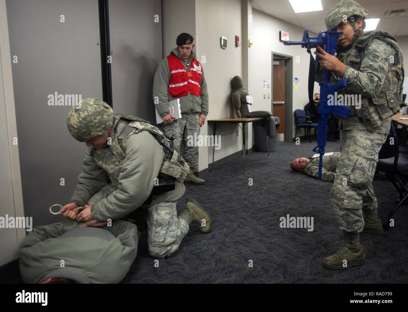 Staff Sgt. Peter Christensen, 88th Security Forces Squadron patrolman ...