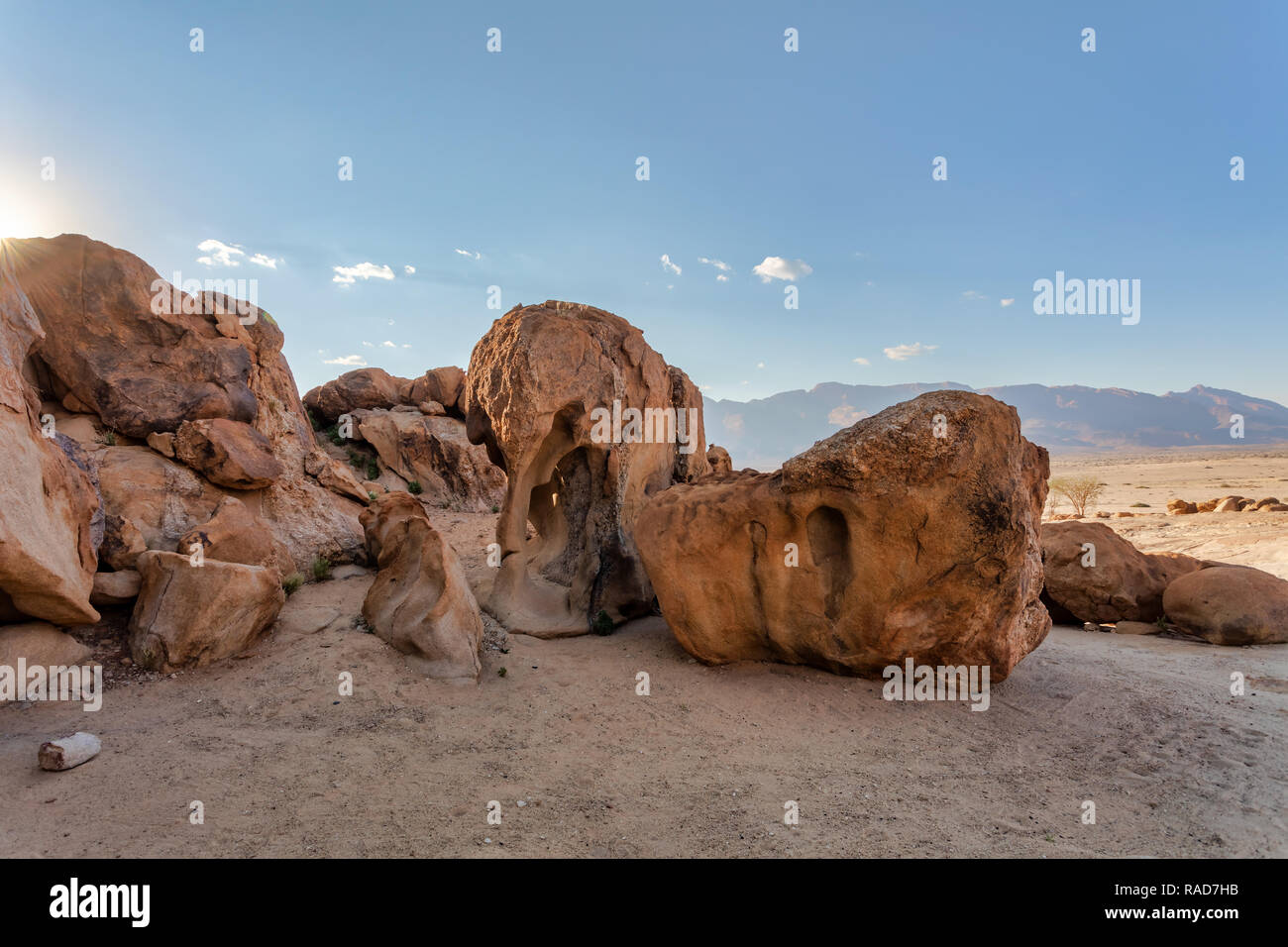 Tourist attraction point Elephant Rock, Interesting stone formation ...