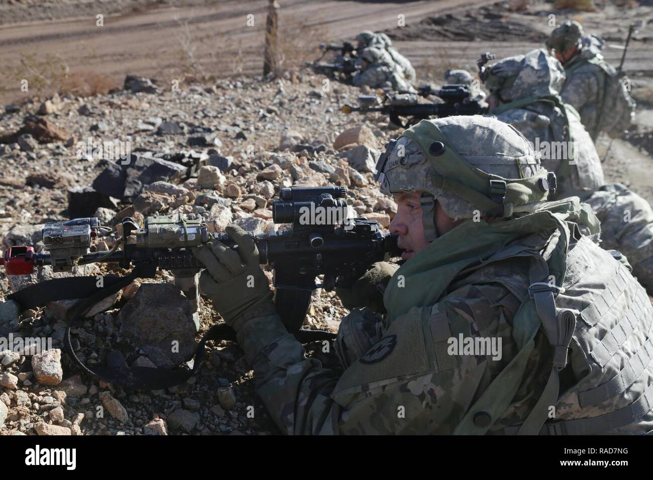 U.S. Army Soldiers assigned to 3rd Battalion, 21st Infantry Regiment ...