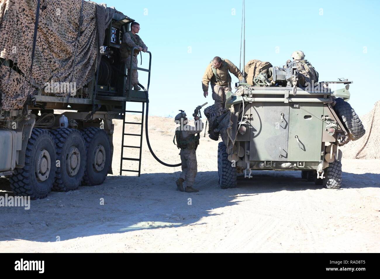 U.S. Marines with Fox Company, 4th Light Armored Reconnaissance ...