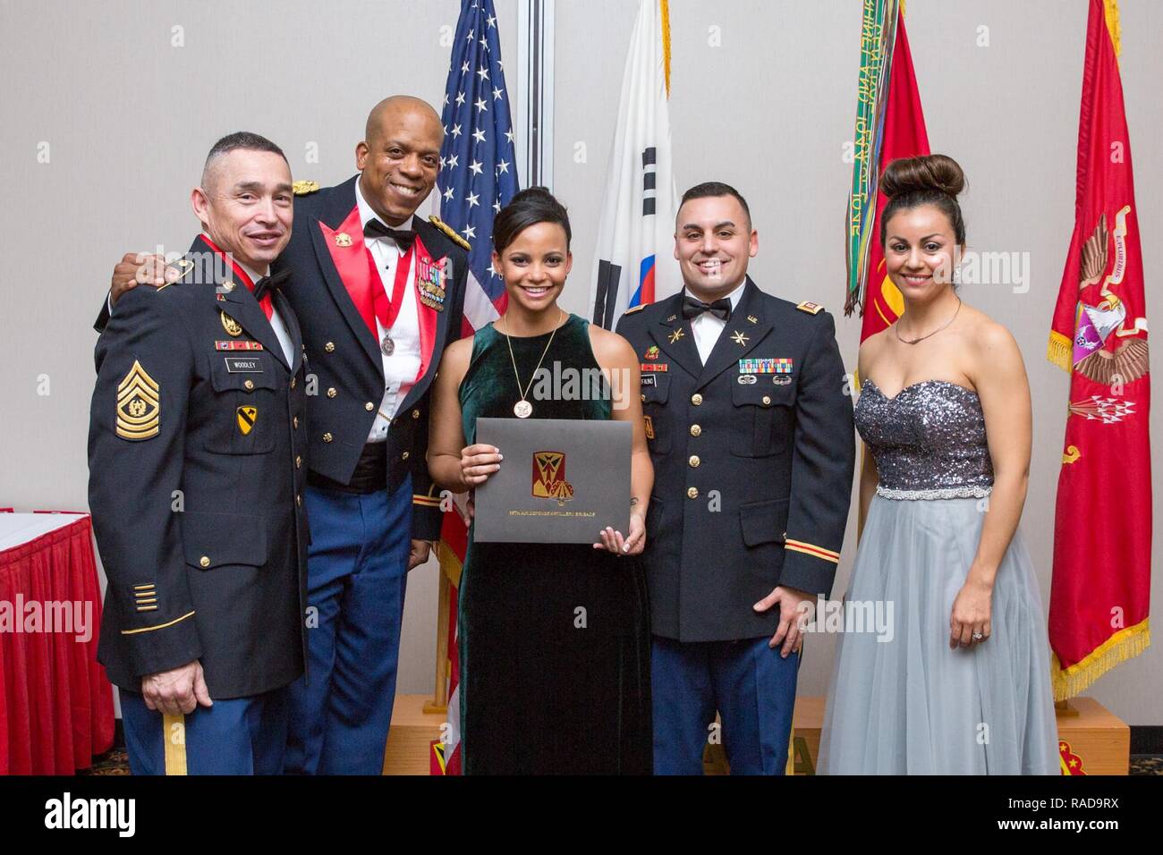 Sierra Bufalino receives the Honorable Order of Molly Pitcher for ...
