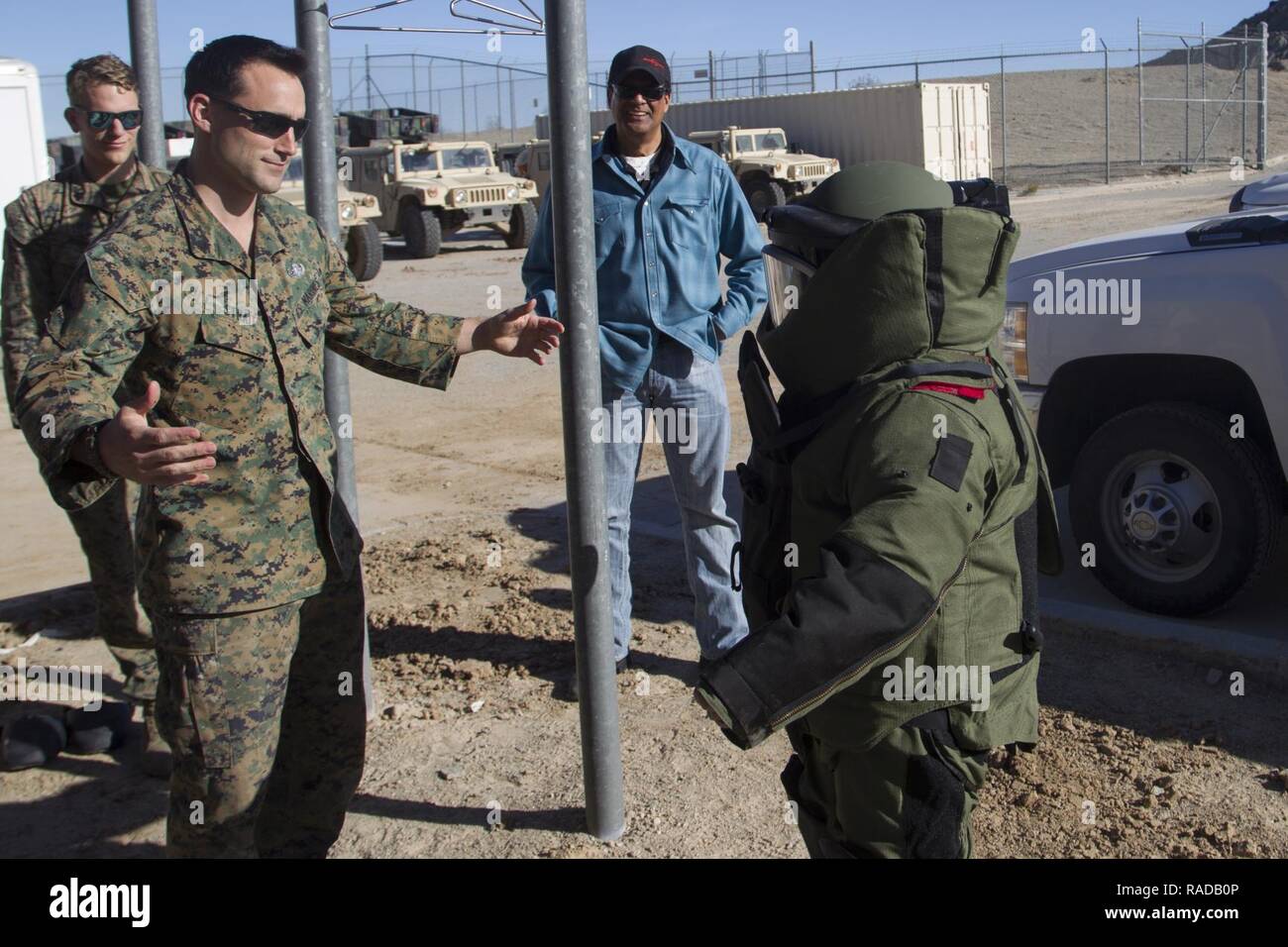 Sgt. Alex Strait, explosive ordnance disposal (EOD) technician, Combat ...