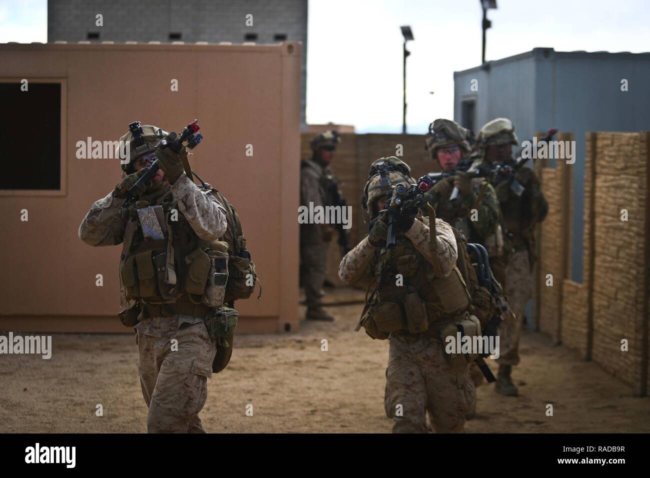 Marines assigned to Alpha Company, 1st Battalion, 3rd Marine Regiment ...