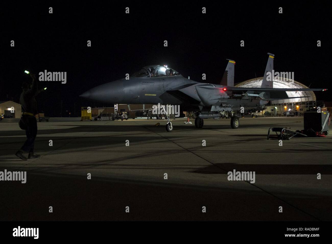 Senior Airman Joshua Sprinkle, 4th Aircraft Maintenance Squadron crew ...