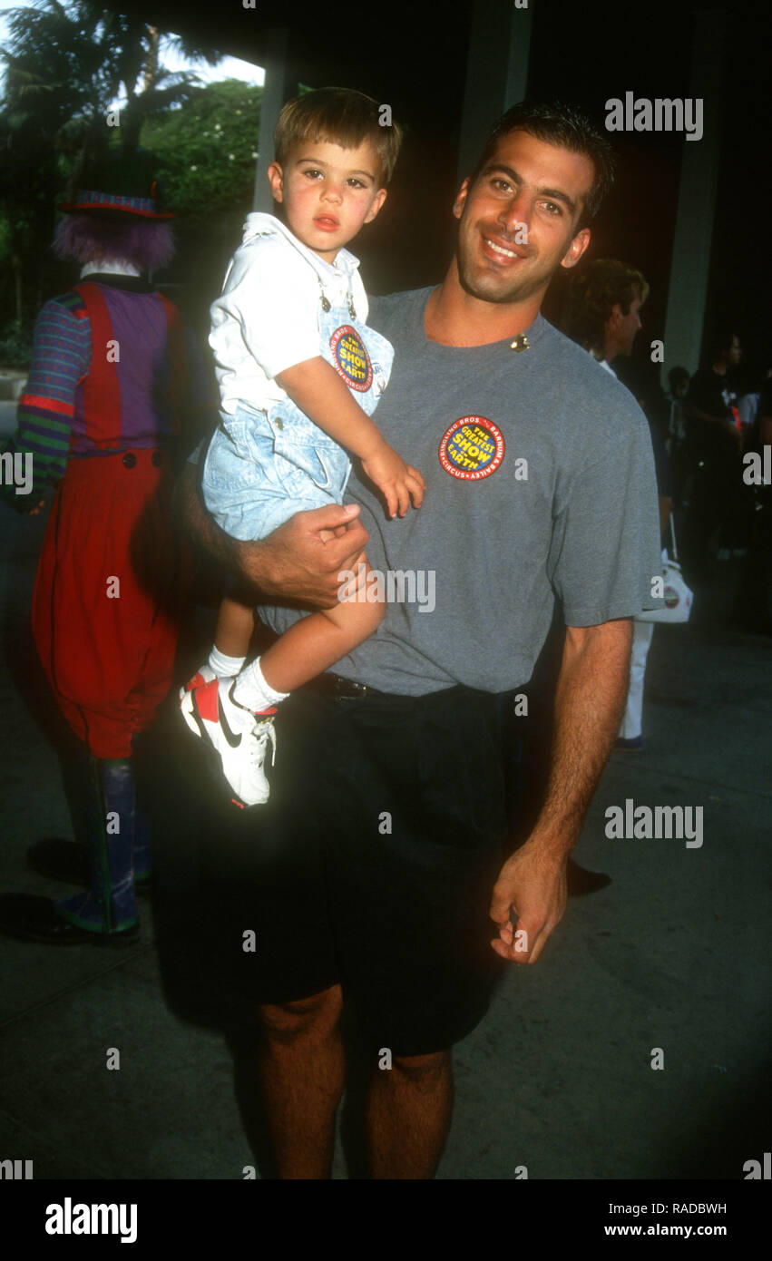 LOS ANGELES, CA - JULY 22: An actor attends Ringling Brothers Barnum ...