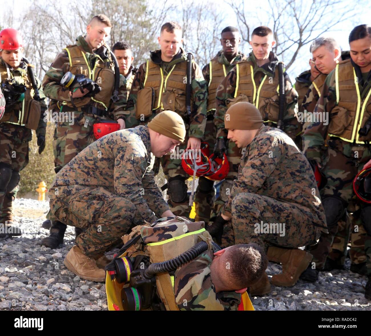 CBIRF Basic Operations Course, CBOC, instructors with Chemical ...