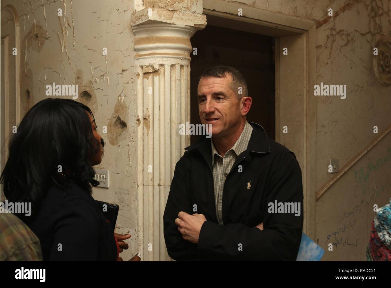 Maj. Gen. William Hickman, the USARCENT deputy commanding general ...