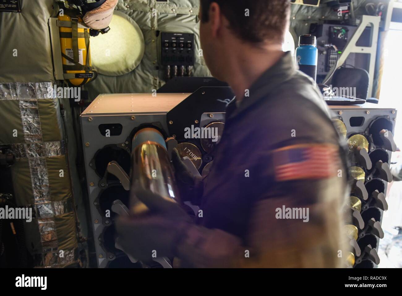 Tech. Sgt. Jarred Huseman, a special missions aviator with the 1st ...