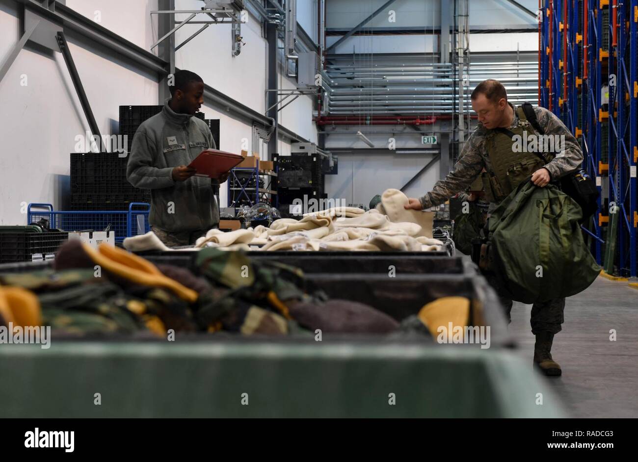 First Lt. Daniel McKeown, 435th Contingency Response Squadron ...