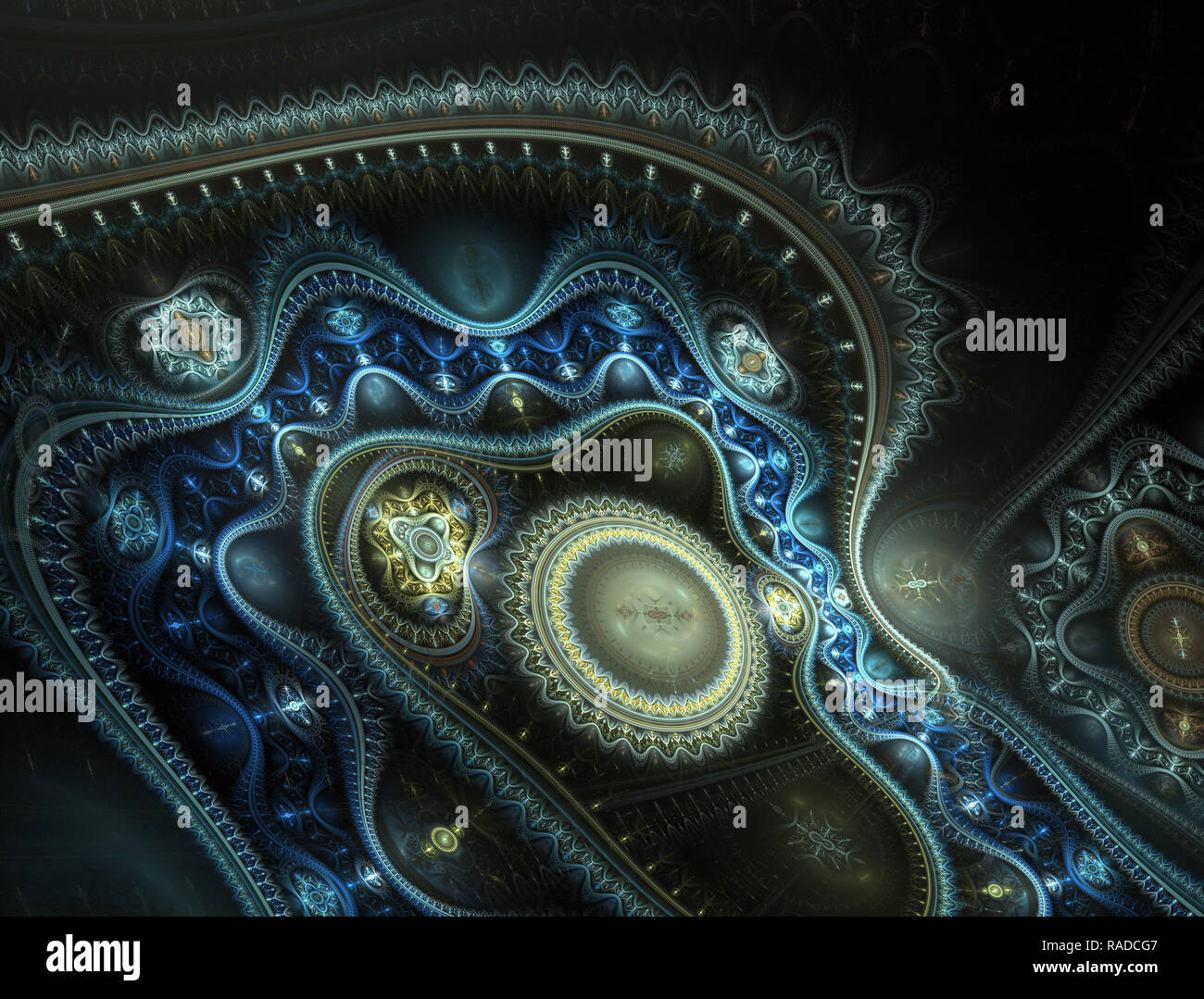 Time travel machine. Surreal steampunk technology Stock Photo - Alamy