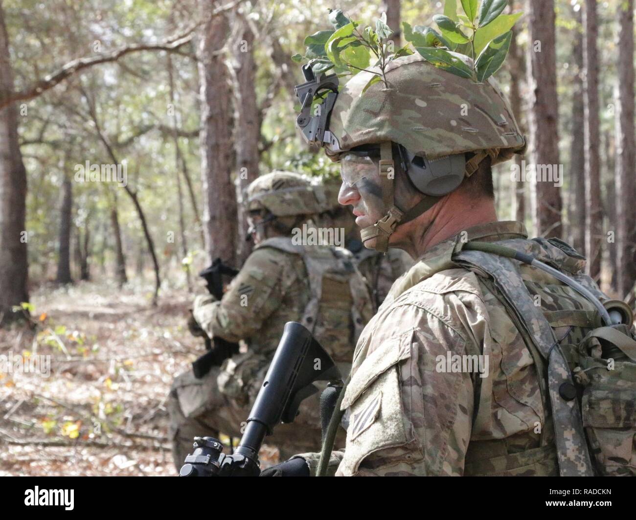 Soldiers with 3rd Battalion, 15th Infantry Regiment, 2nd Infantry ...
