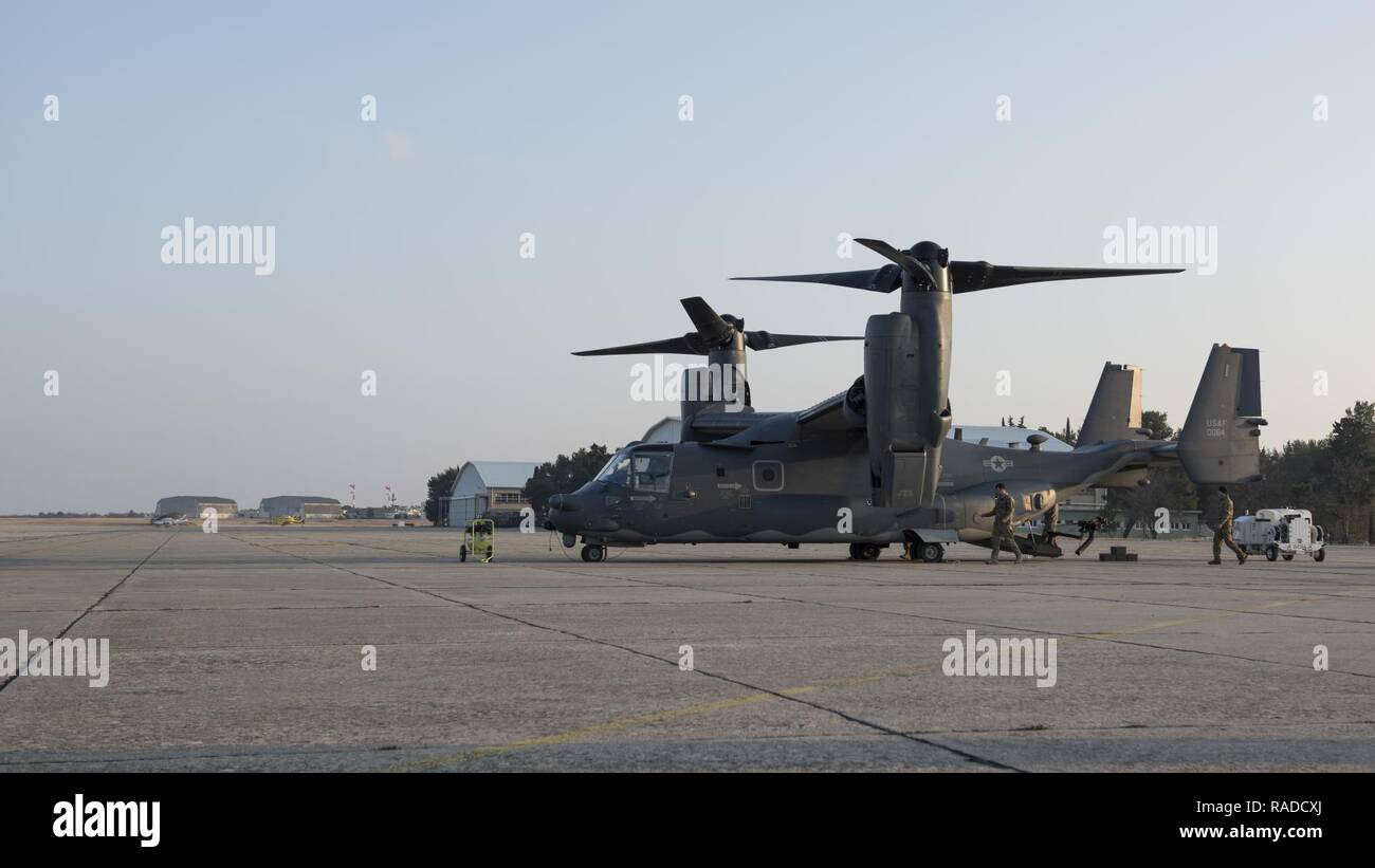 U.S. special-mission aviators assigned to the 7th Special Operations ...