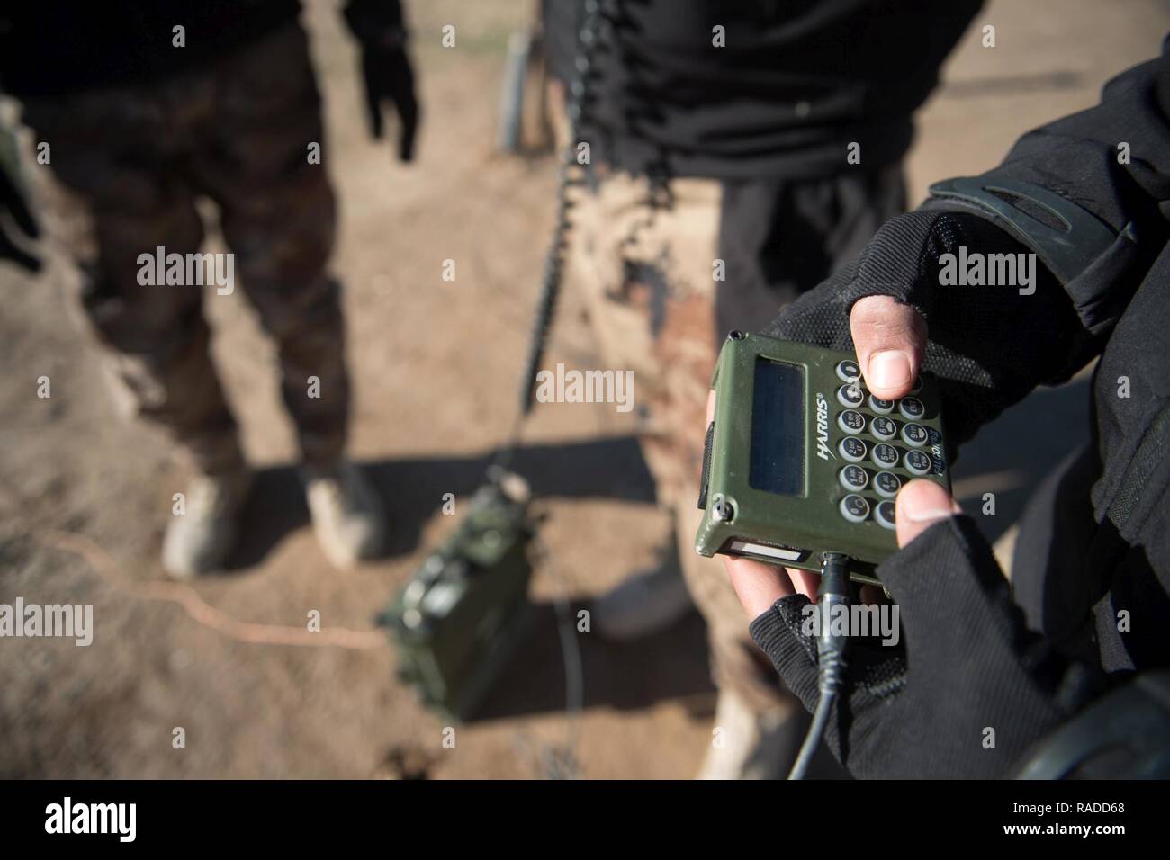Iraqi Counter-Terrorism Service trainees conduct high frequency ...