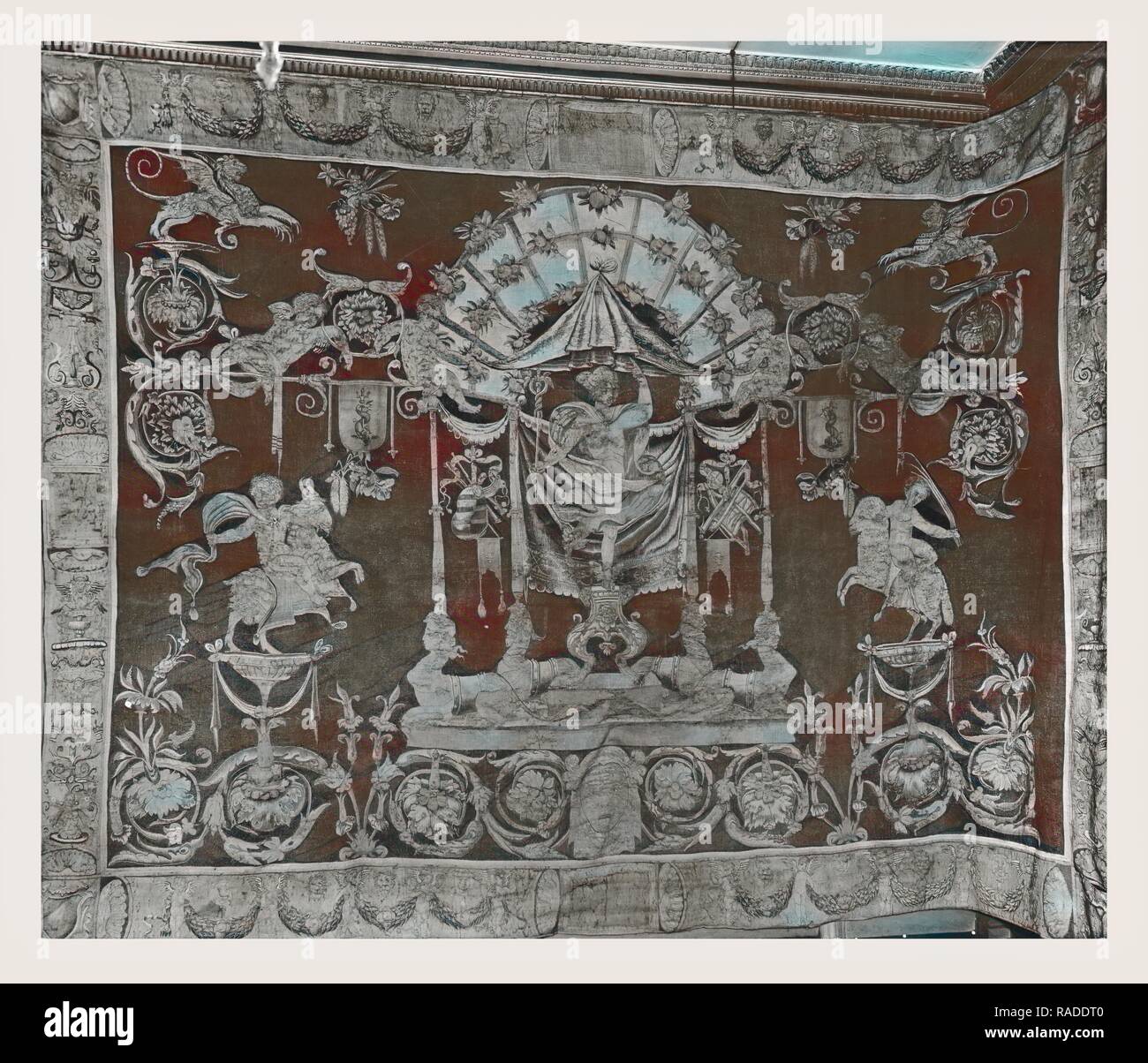 Grotesques with Mercury (Hermes. Reimagined by Gibon. Classic art with ...