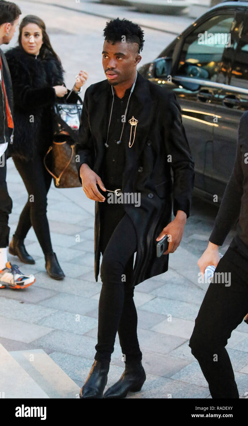 X Factor winner Dalton Harris outside ITV Studios Featuring: Dalton ...