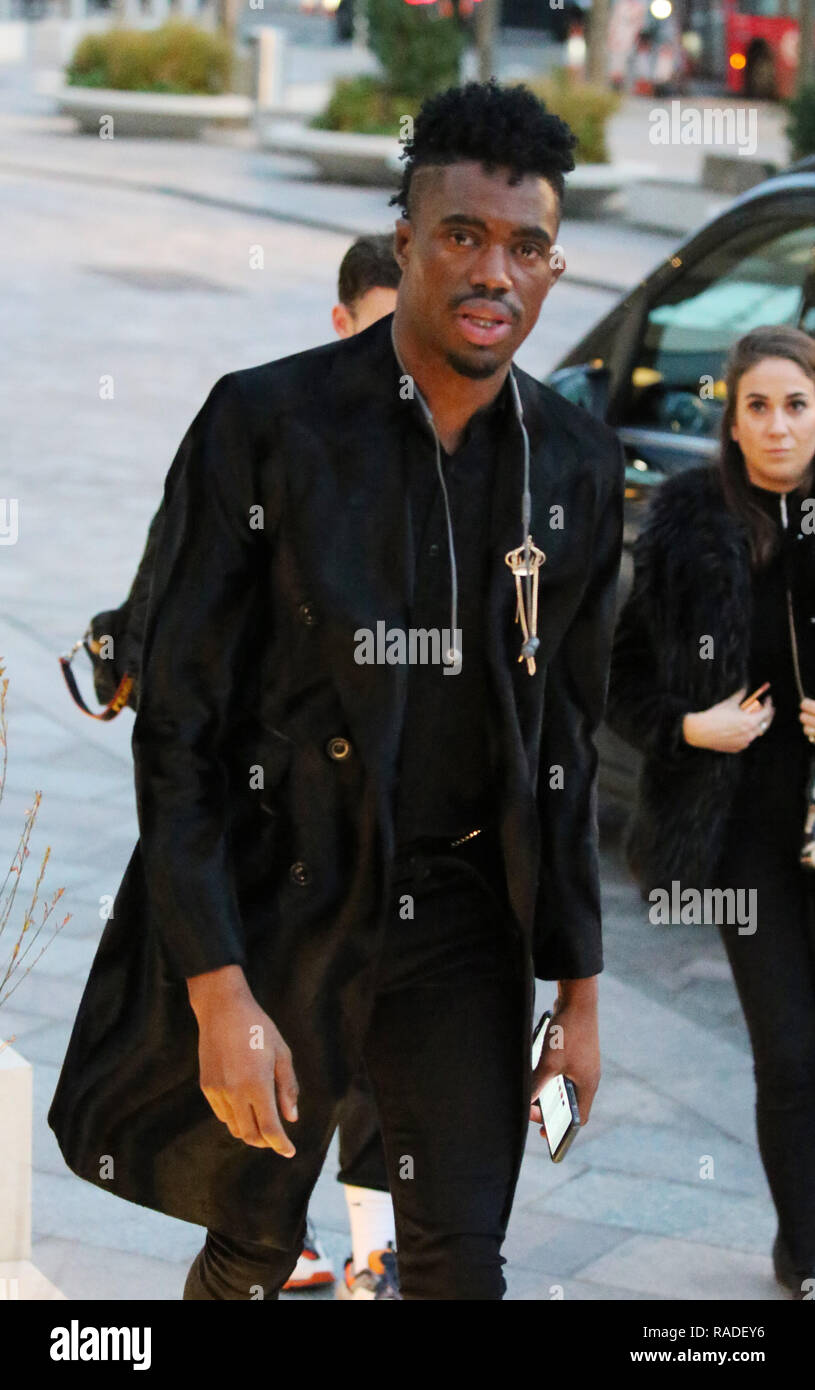 X Factor winner Dalton Harris outside ITV Studios Featuring: Dalton ...