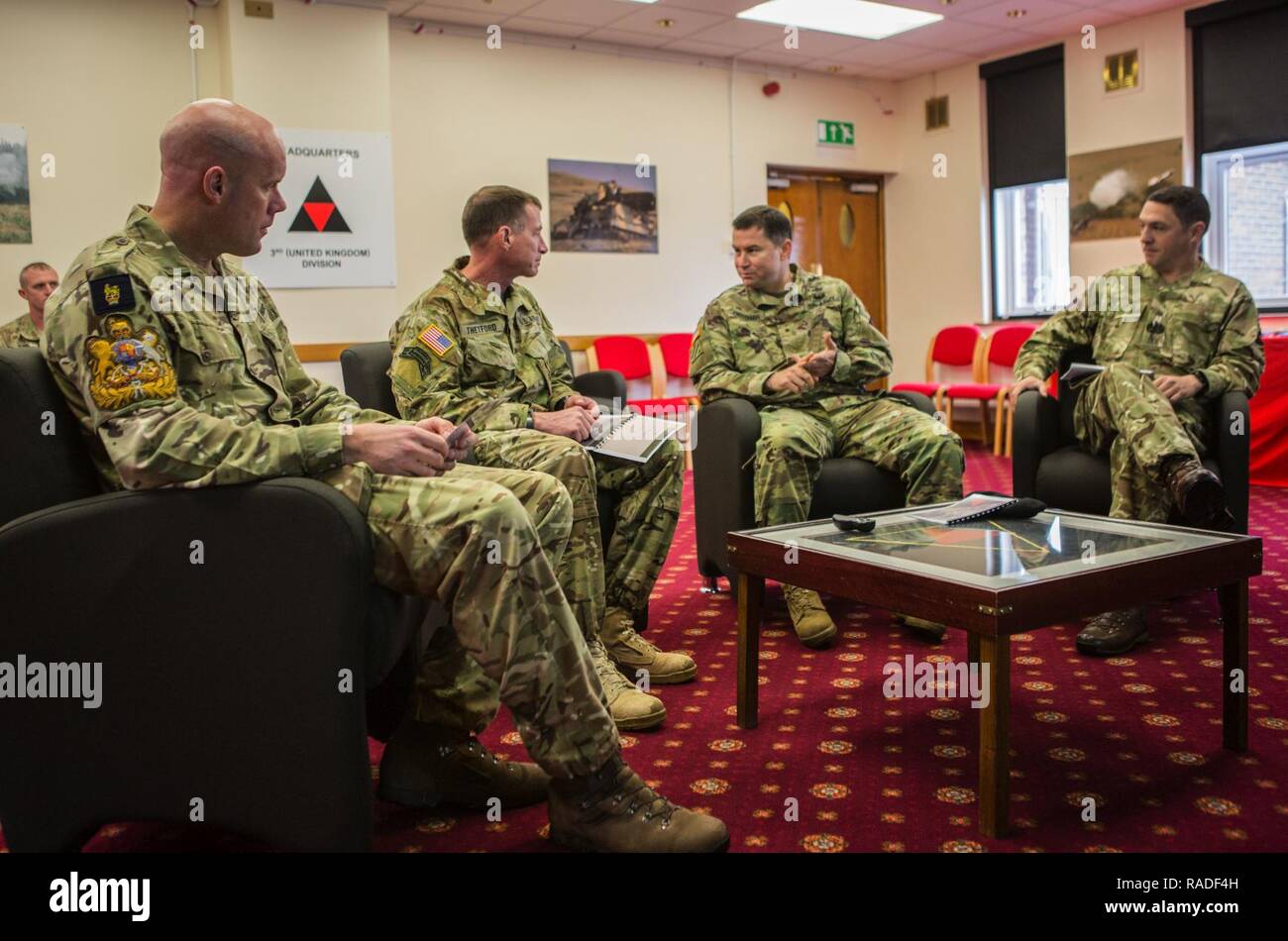 BULFORD CAMP, U.K. (January 31, 2017) – U.S. Army Command Sgt. Maj ...