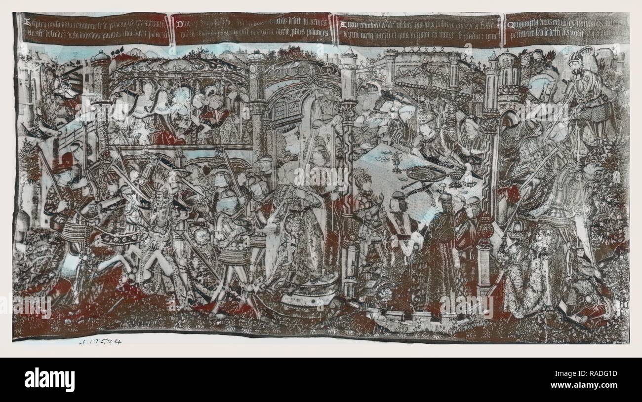 Esther becomes queen: feast of Ahasuerus and downfall of Queen Vashti ...