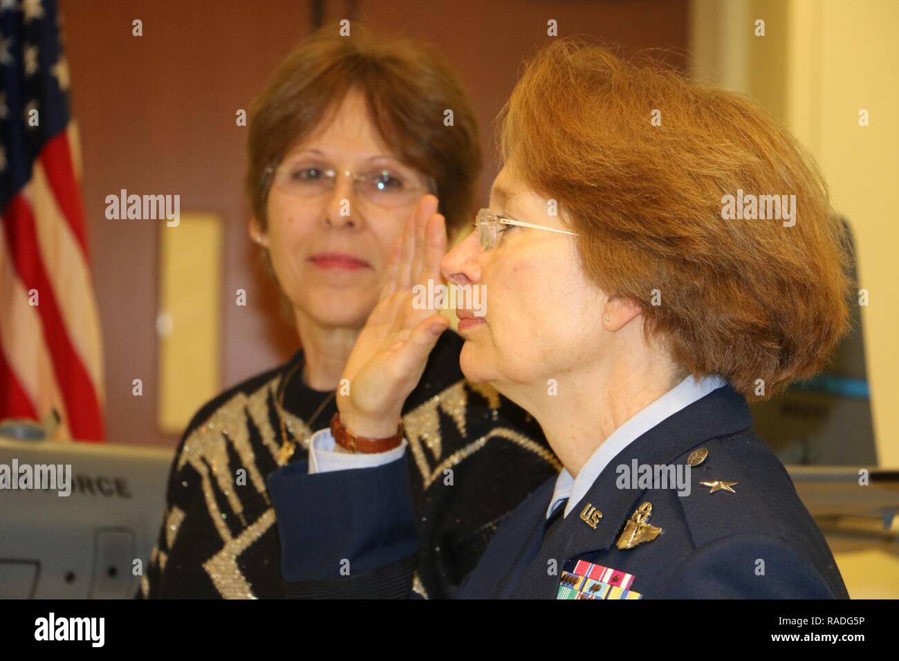 Brig. Gen. Carol Timmons swears in as the Adjutant General of the ...