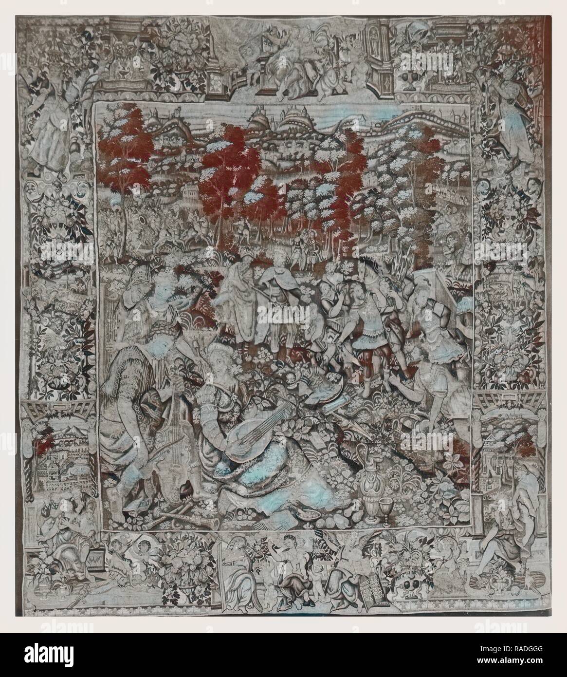 Cyrus prohibits Lydians use of arm. Reimagined by Gibon. Classic art ...