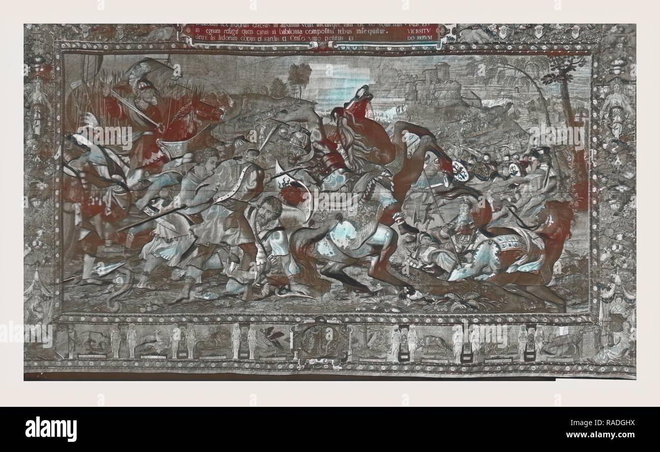 Cyrus takes Croesus prisoner and seizes Sardi. Reimagined by Gibon ...