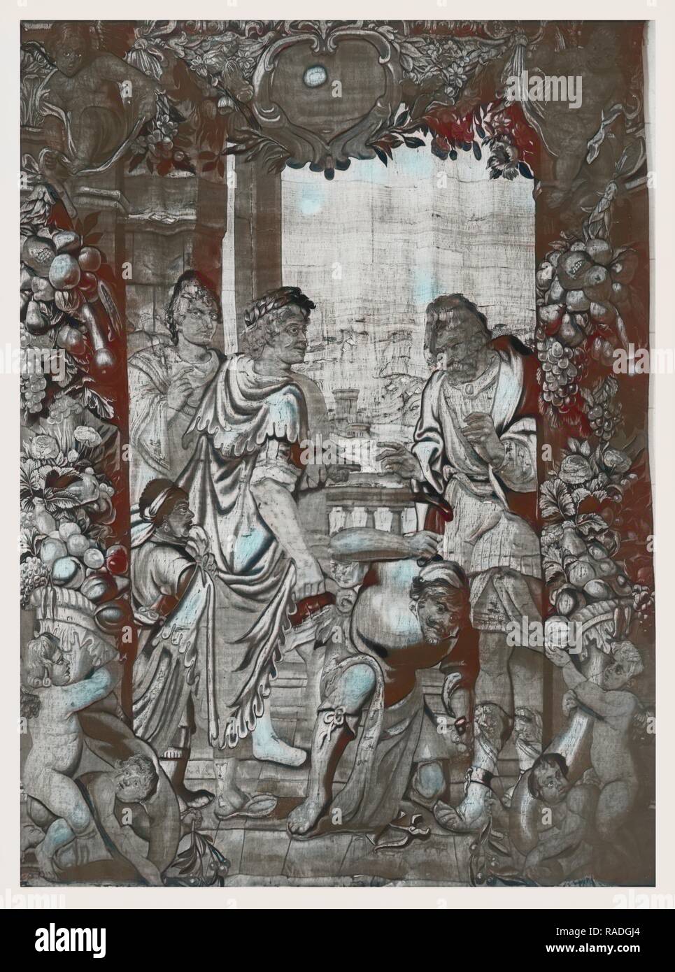 Freeing of Croesus . Reimagined by Gibon. Classic art with a modern ...