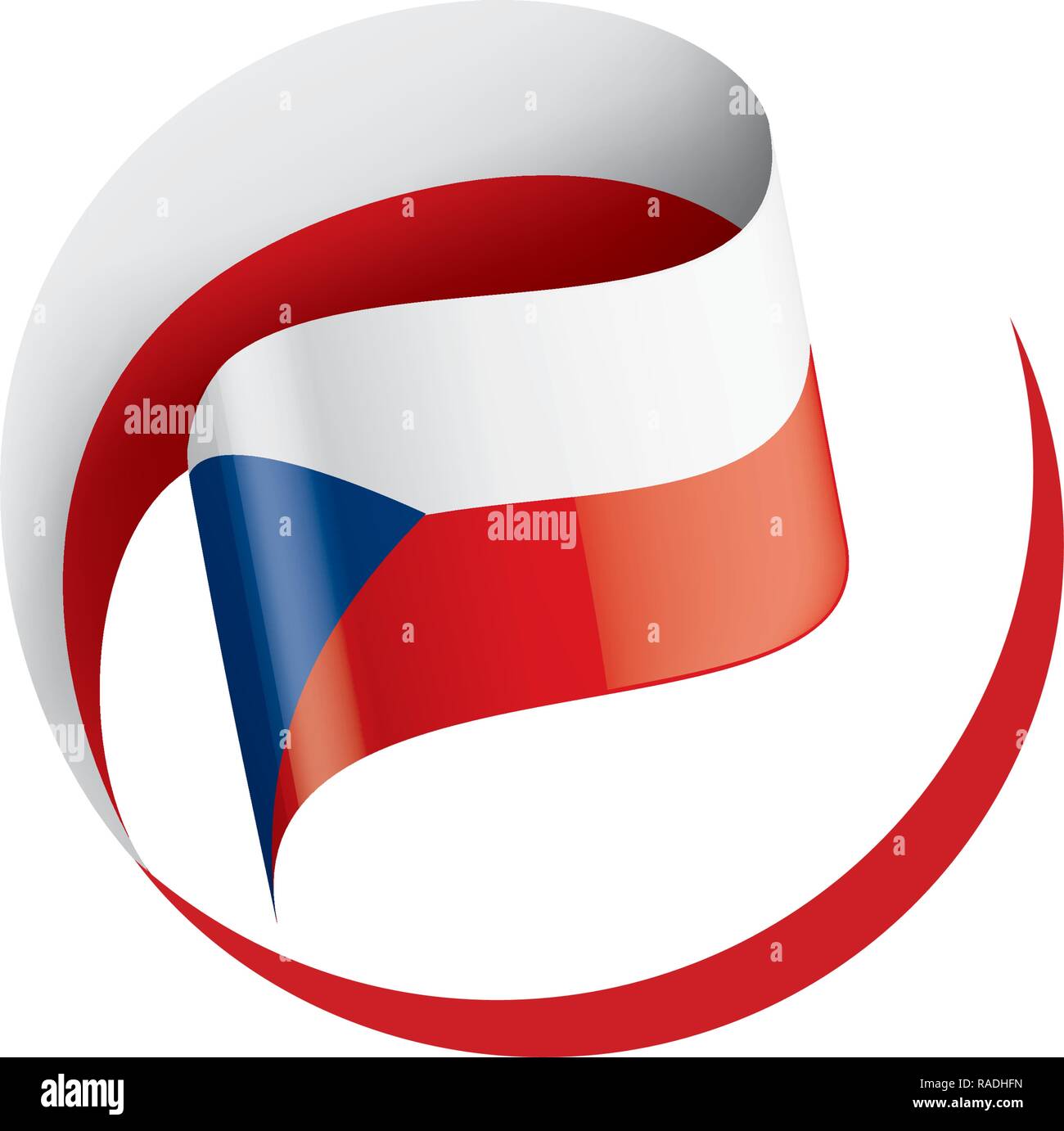 Symbol of the czech state Stock Vector Images - Alamy