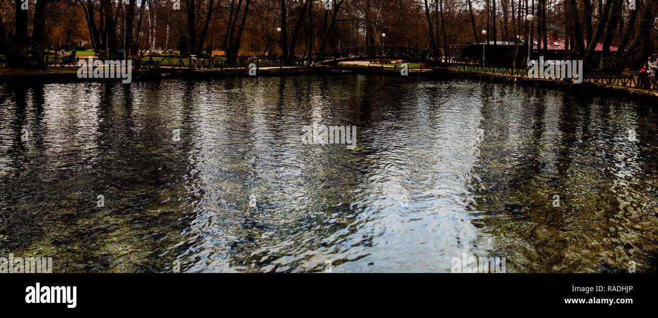 View of the beautiful park Vrelo Bosne in Bosnia and Herzegovina Stock ...