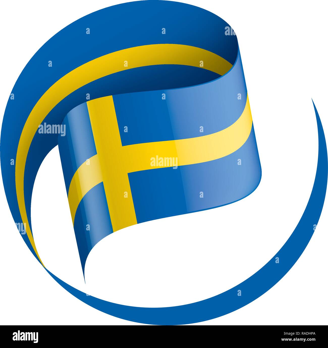Swede emblem Stock Vector Images - Alamy