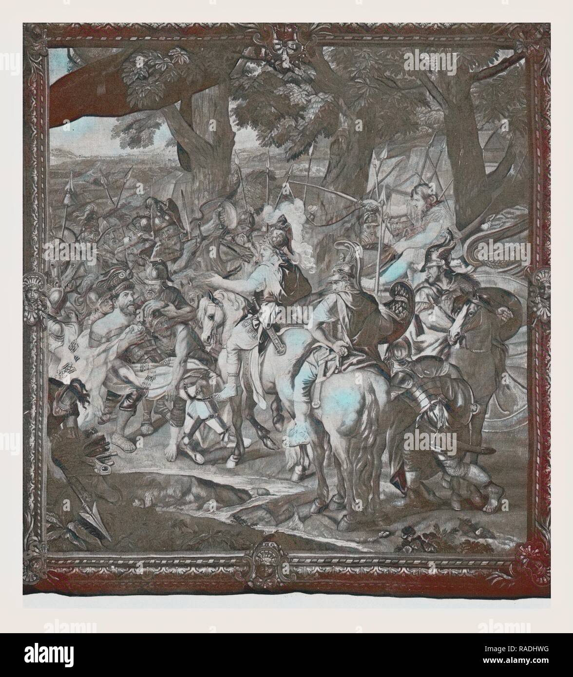 Clemency of Alexande. Reimagined by Gibon. Classic art with a modern ...