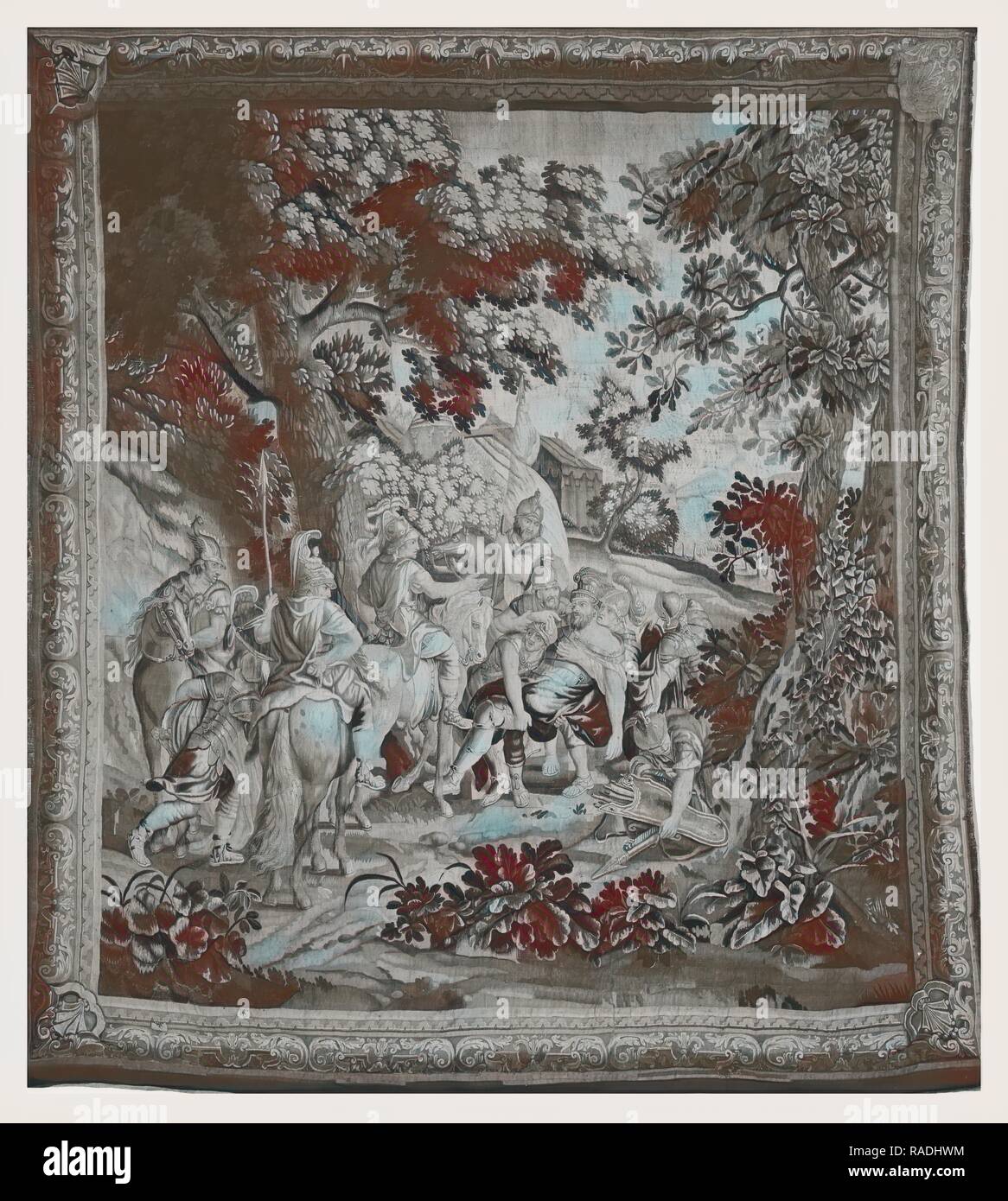 Clemency of Alexande. Reimagined by Gibon. Classic art with a modern ...