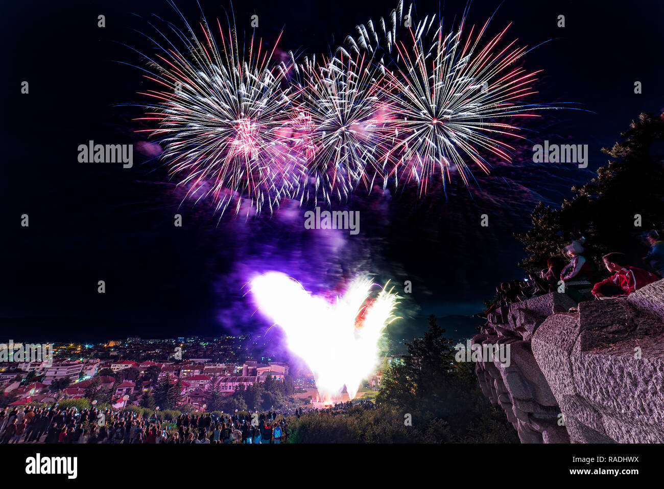 Fireworks firework celebrate explode hi-res stock photography and ...