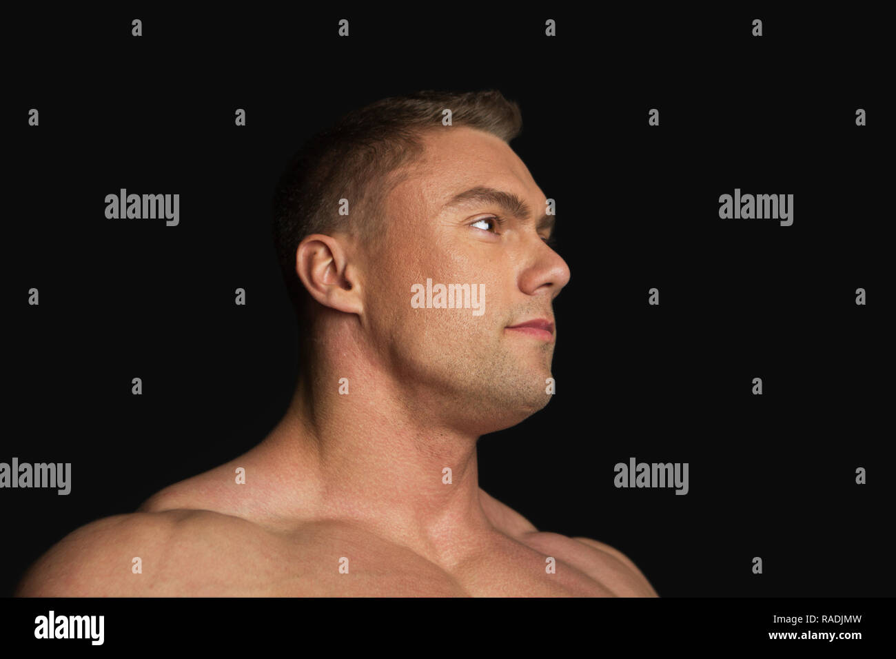 Male body builder treadmill hi-res stock photography and images - Alamy