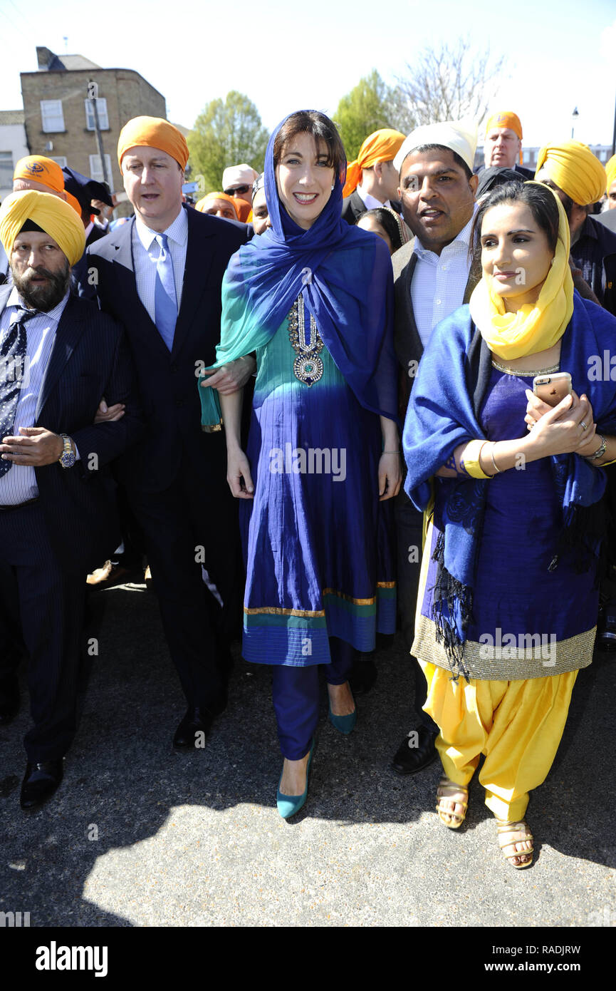 Camerons wife samantha cameron hi-res stock photography and images - Alamy