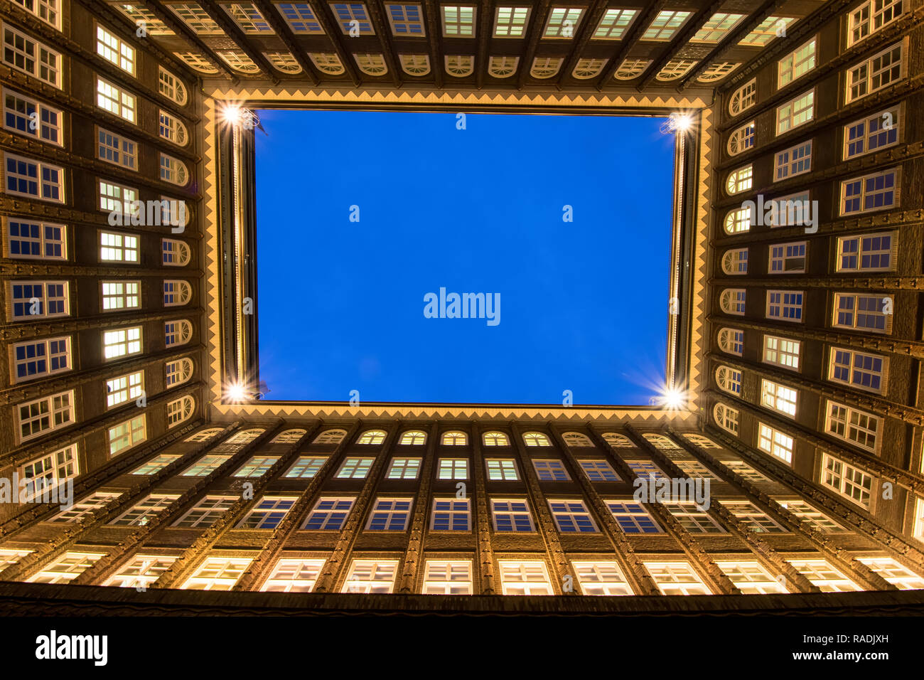 Courtyard view from house germany hi-res stock photography and images ...