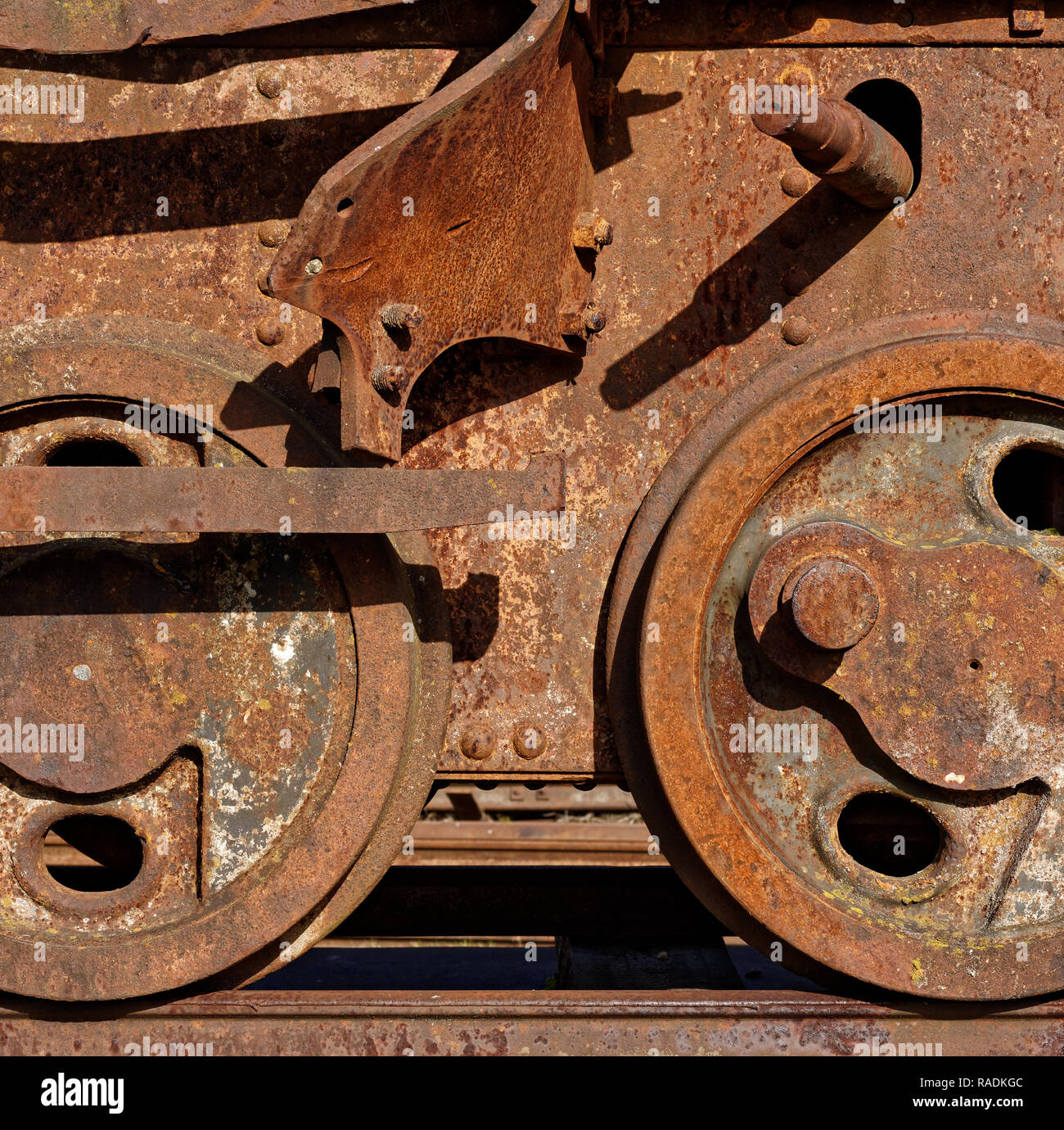 Abandoned freight railway hi-res stock photography and images - Alamy