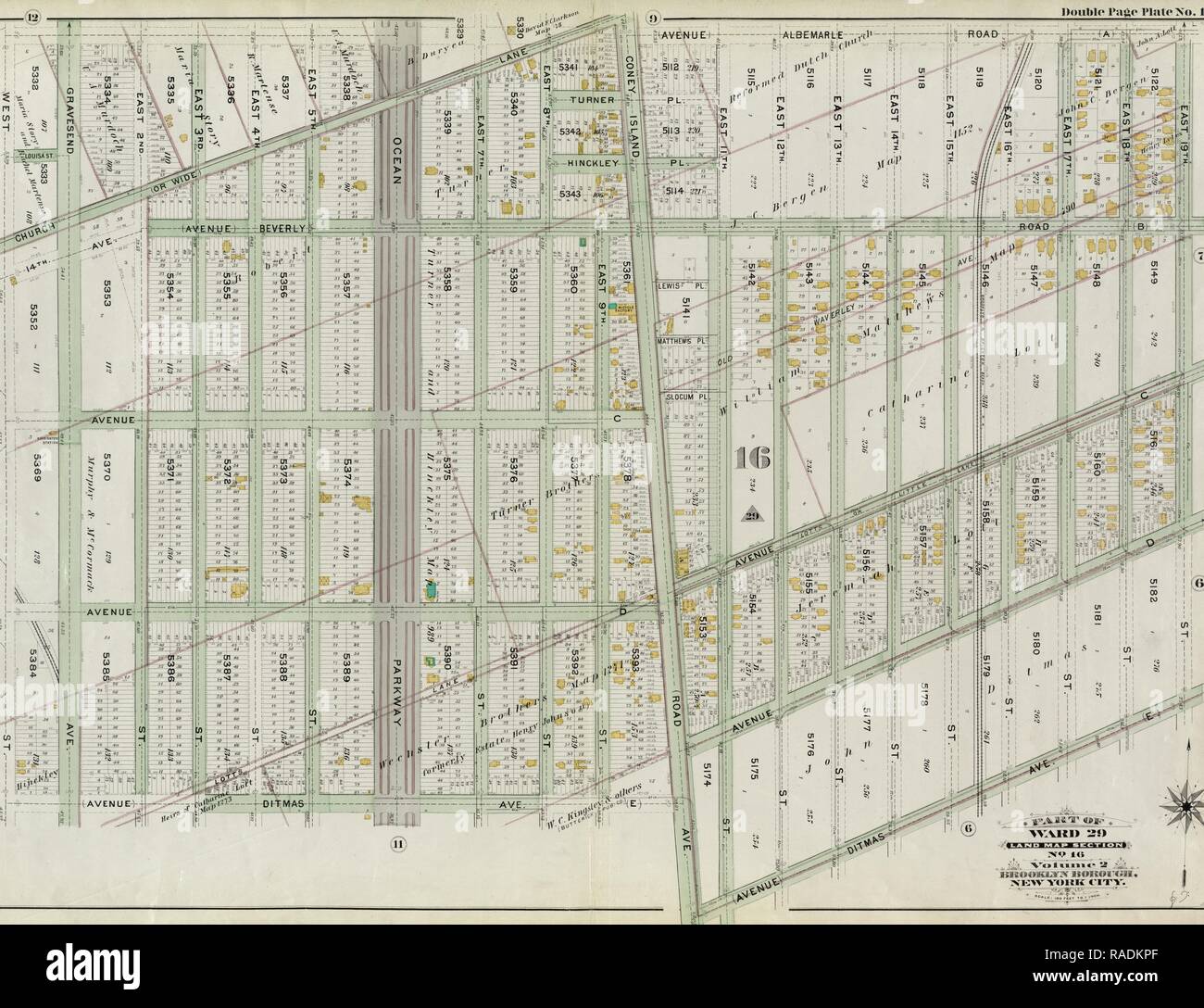 Part of Ward 29. Land Map Section, No. 16. Volume 2, Brooklyn Borough ...