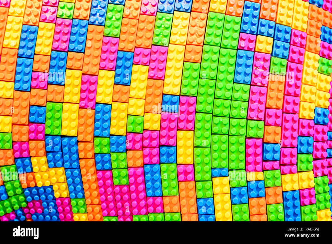 The lego blocks toy multi color background Stock Photo - Alamy