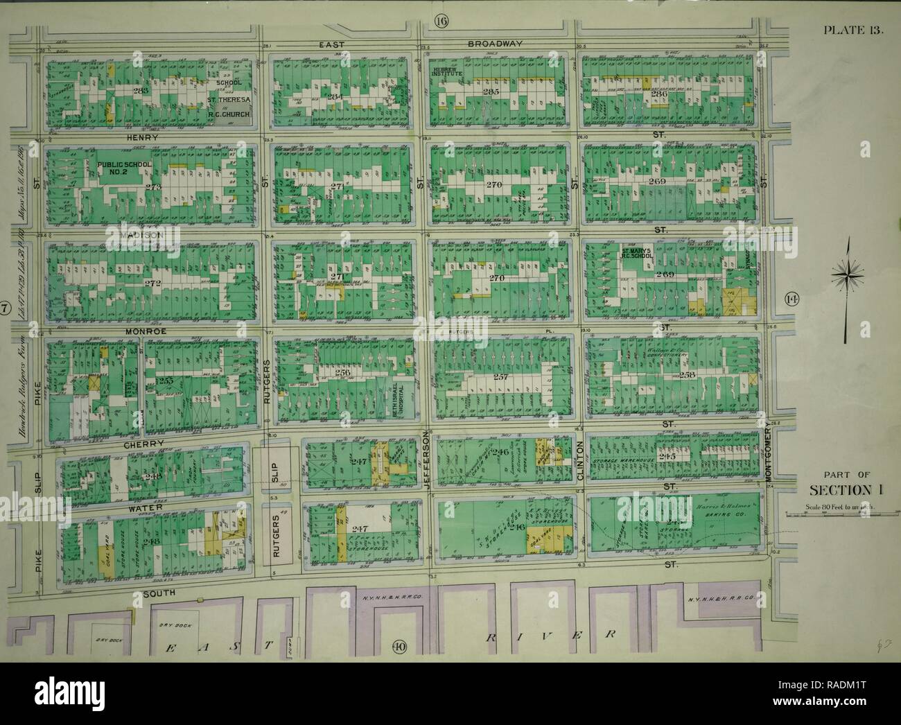 Map of pike new york hi-res stock photography and images - Alamy