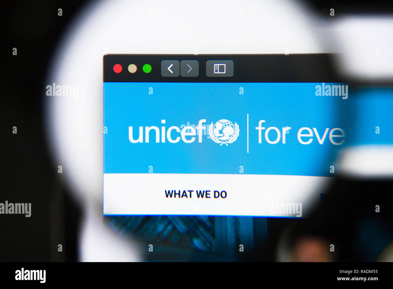 Unicef logo hi-res stock photography and images - Alamy