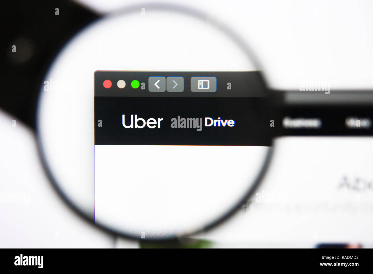 Uber logo hi-res stock photography and images - Alamy