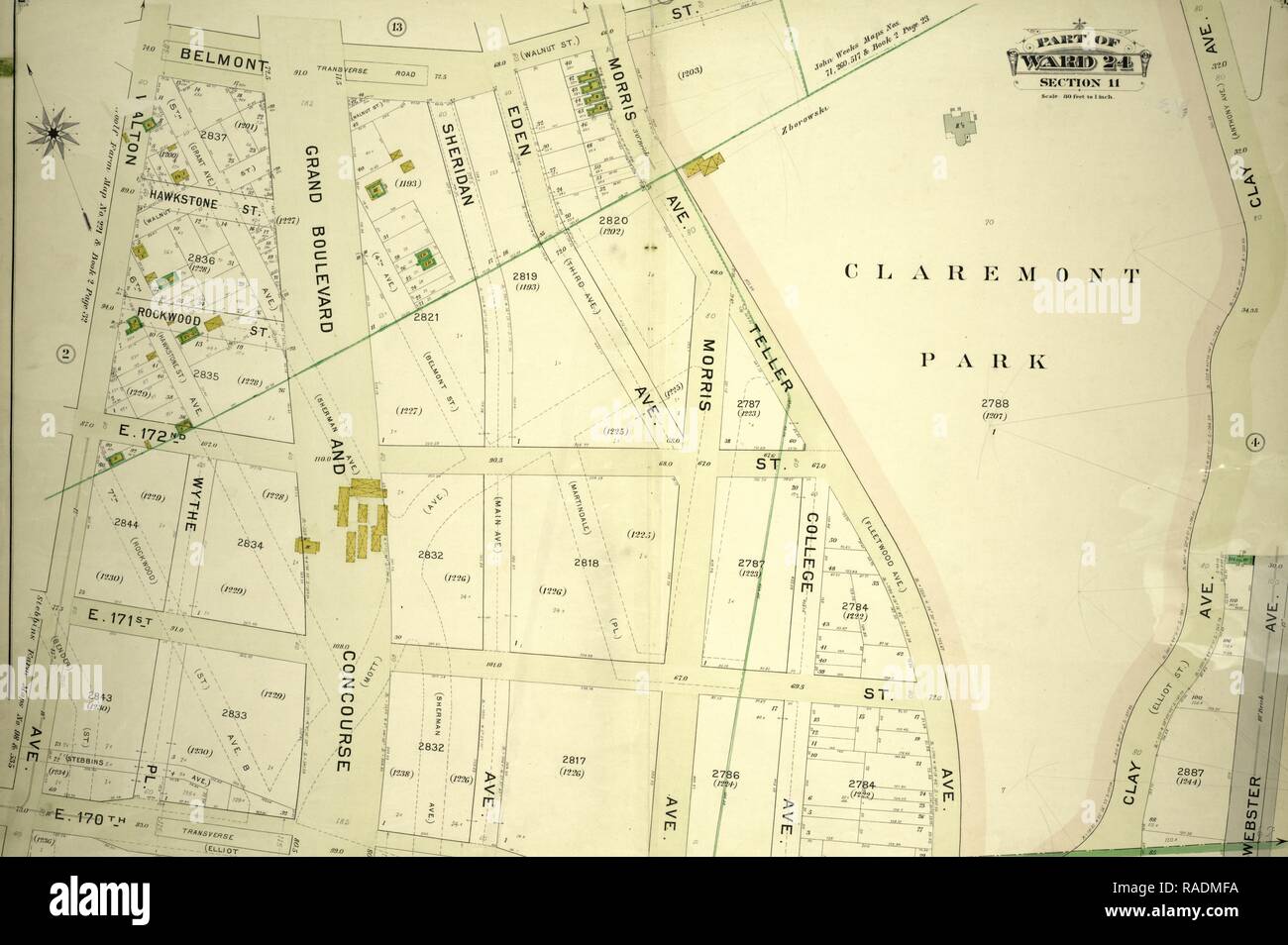 Map of belmont hi-res stock photography and images - Alamy