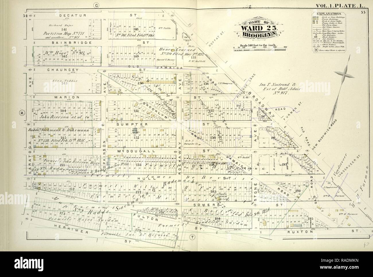 Map of decatur hi-res stock photography and images - Alamy