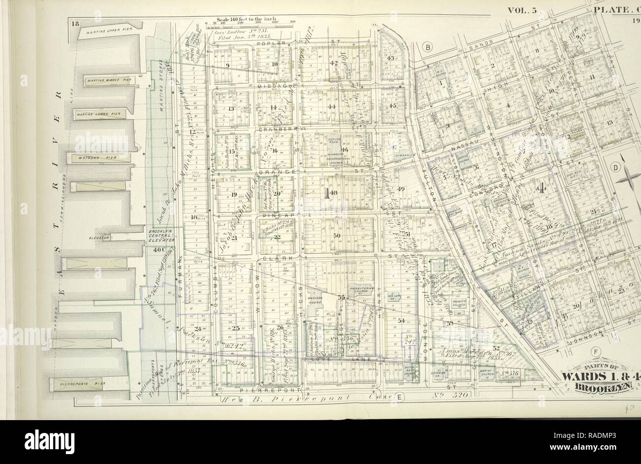 Map of poplar hi-res stock photography and images - Alamy