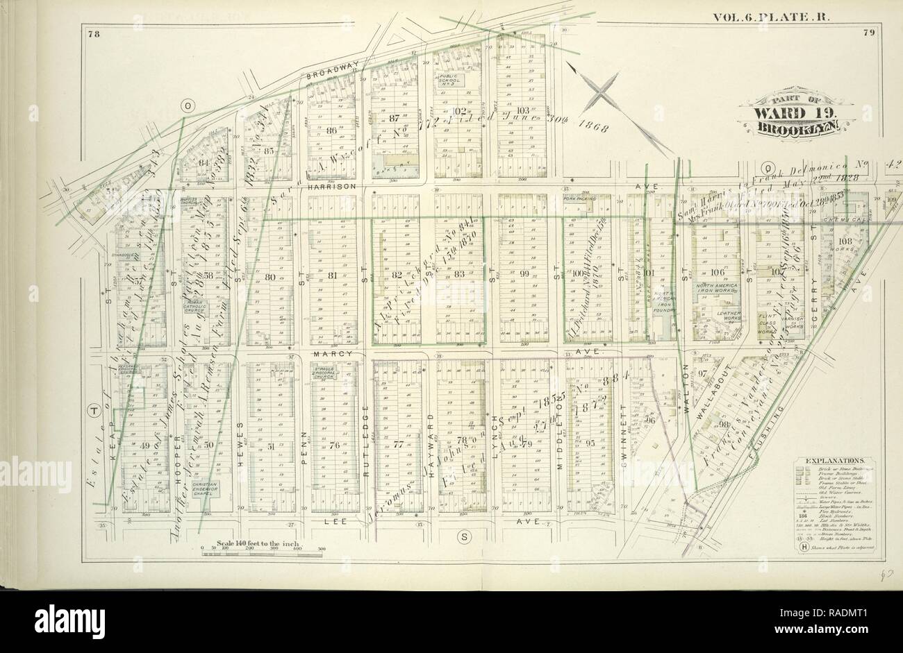 Map of middleton hi-res stock photography and images - Alamy